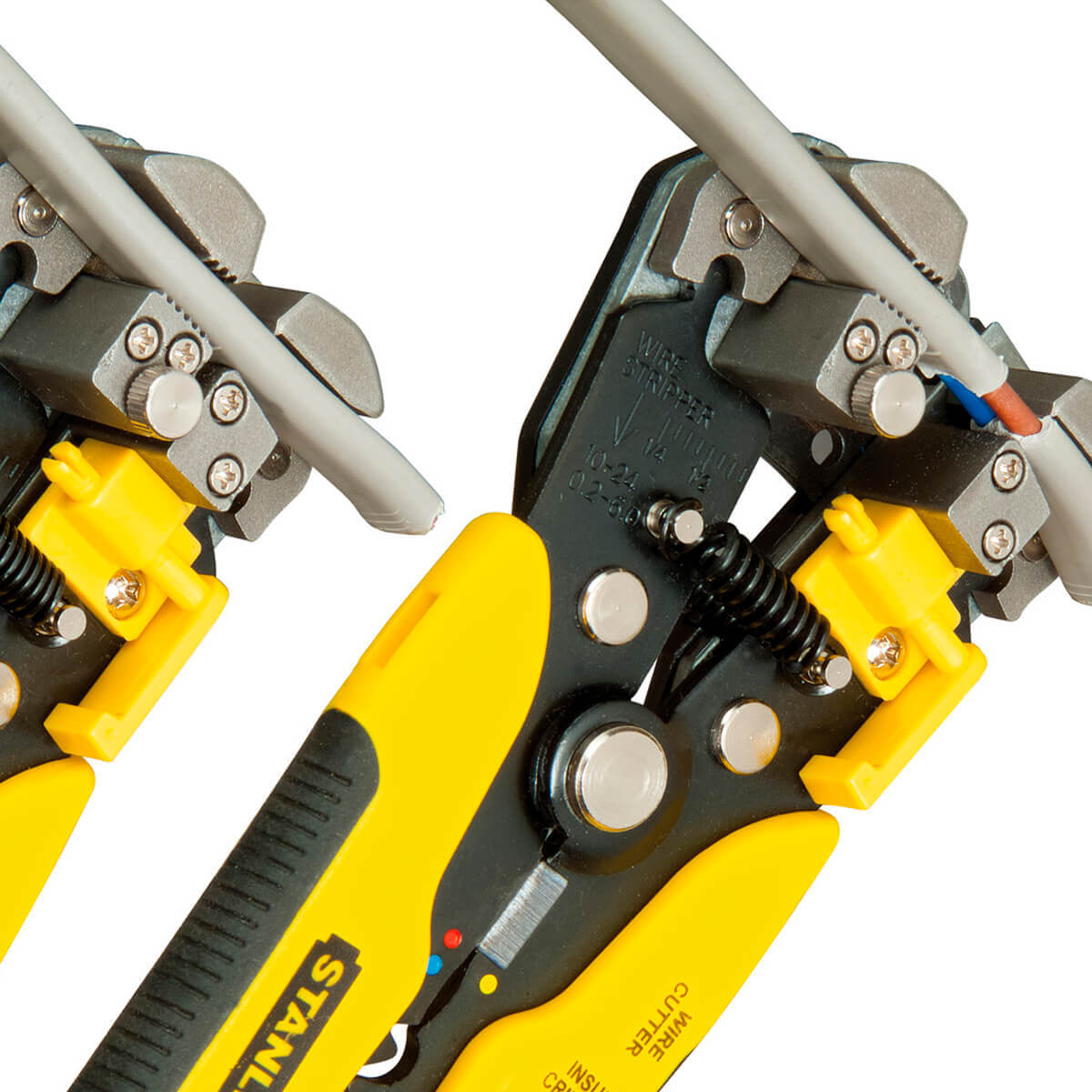 Alicate Desencapador e Crimpador 8 Pol Automático 96-230 Stanley