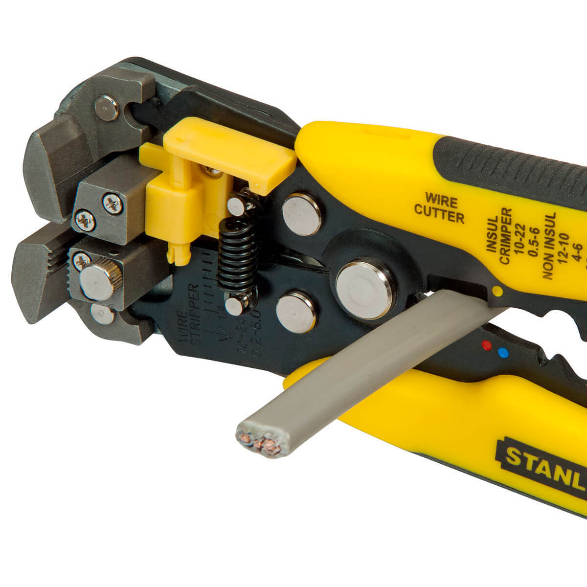 Alicate Desencapador e Crimpador 8 Pol Automático 96-230 Stanley