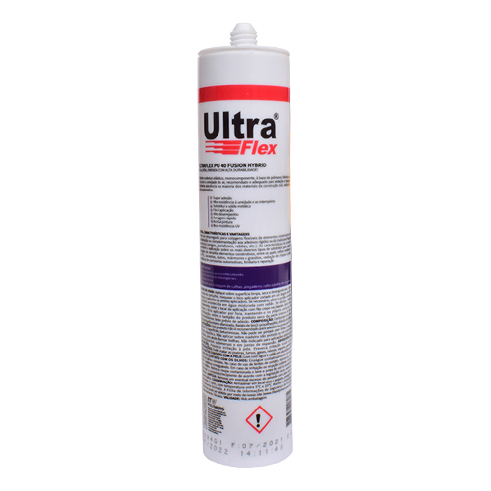 PU 40 Fusion Hybrid 390gr Cinza Ultraflex