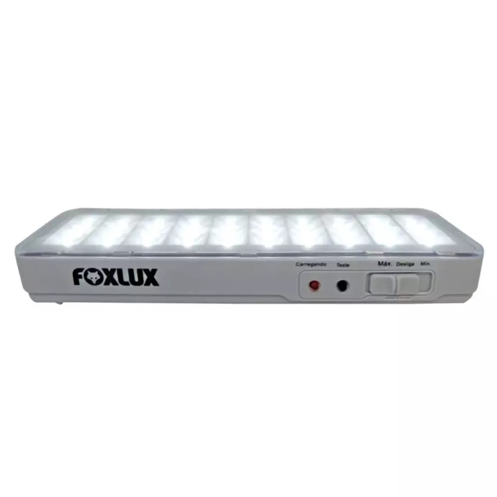 Luminária Led De Emergência Foxlux